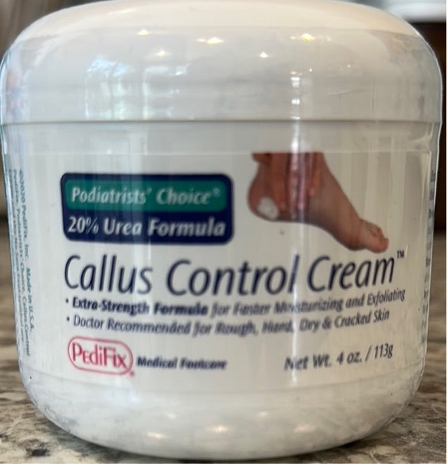 Urea Cream 20% - Pedifix 4oz - Callus Control Cream – ALYNDA Health